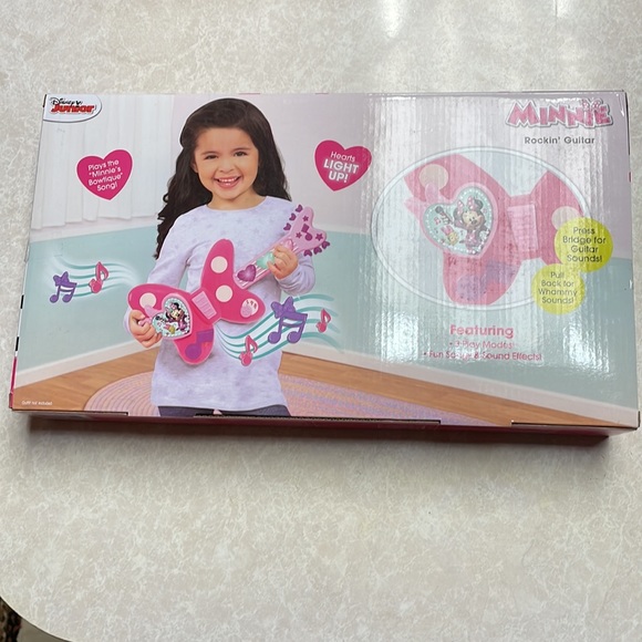 Disney | Toys | Disney Junior Minnie Mouse Rocking Guitar | Poshmark